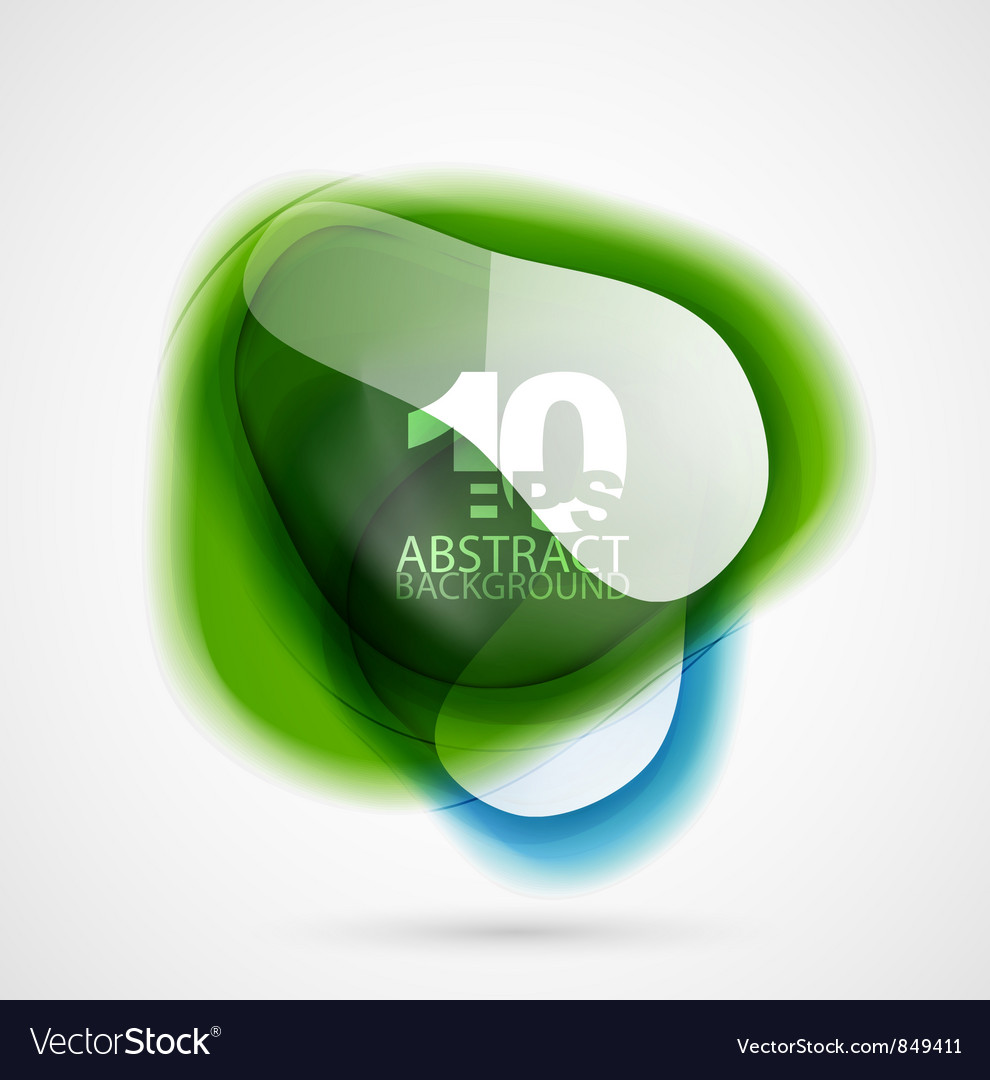 Translucent shapes Royalty Free Vector Image - VectorStock