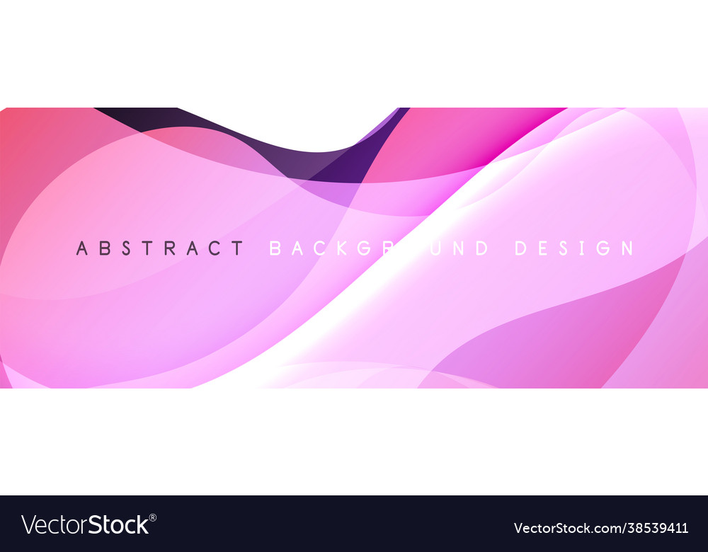 Trendy simple fluid color gradient abstract Vector Image
