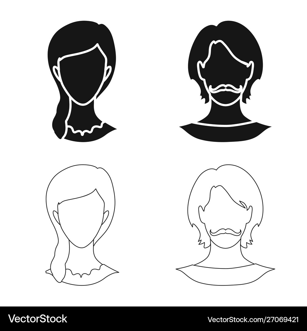 Design professional and photo sign Royalty Free Vector Image
