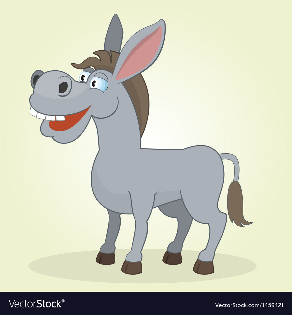 Donkey Royalty Free Vector Image - VectorStock
