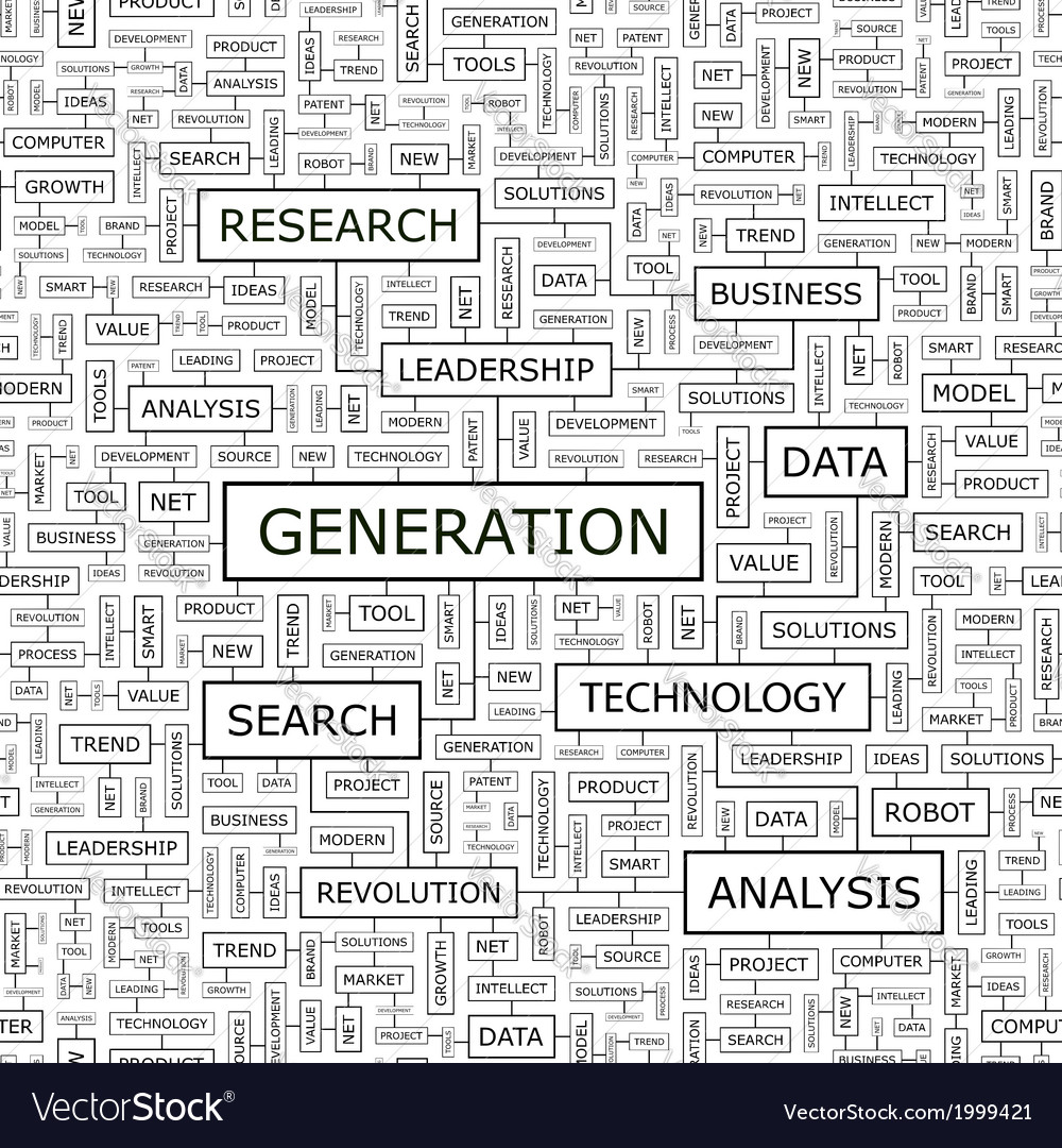 Generation Royalty Free Vector Image - VectorStock