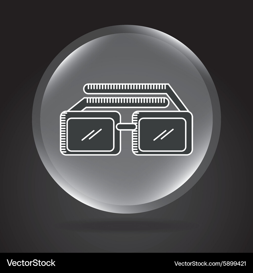 Glasses design Royalty Free Vector Image - VectorStock