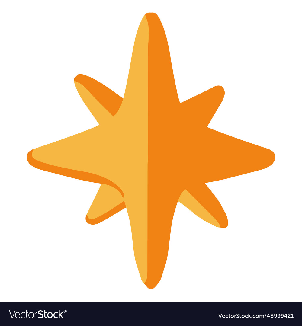 Simple star Royalty Free Vector Image - VectorStock