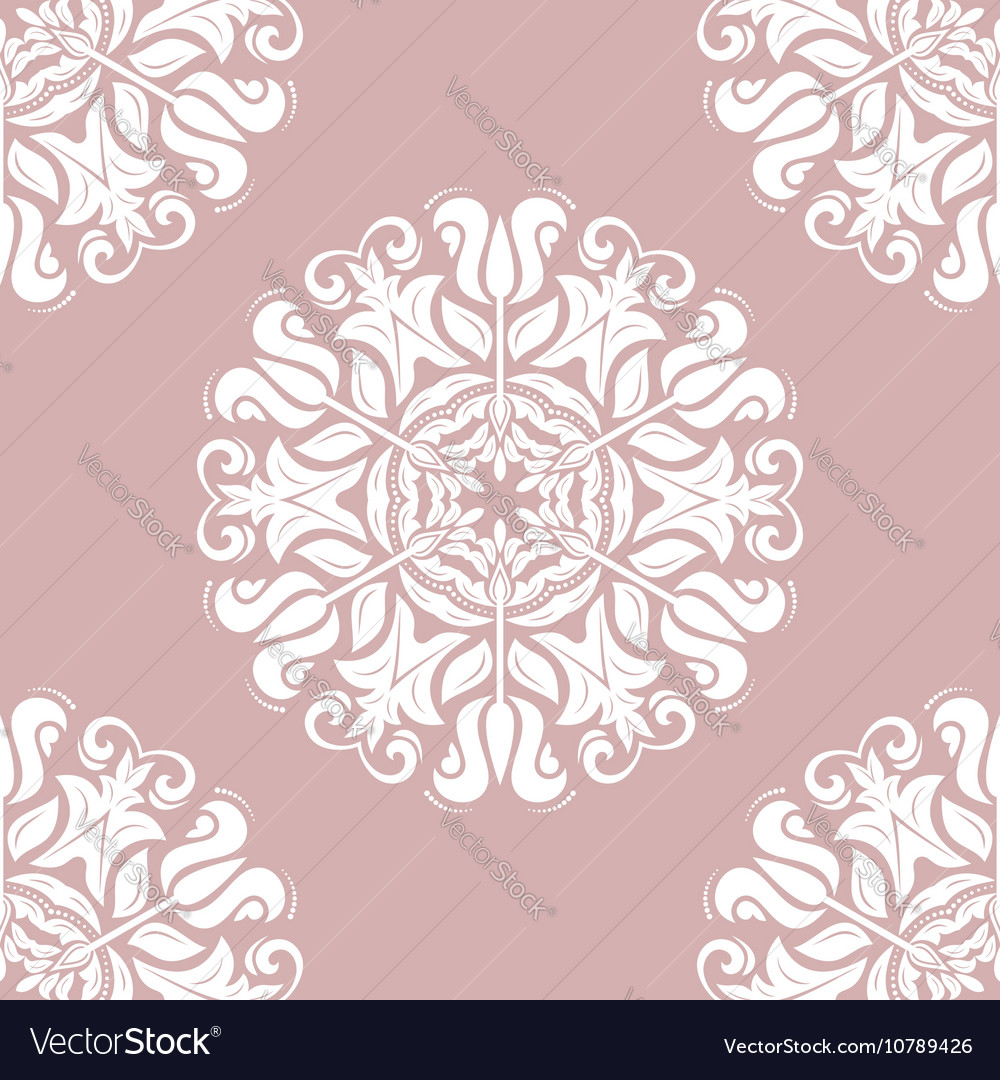 Seamless baroque pattern Royalty Free Vector Image