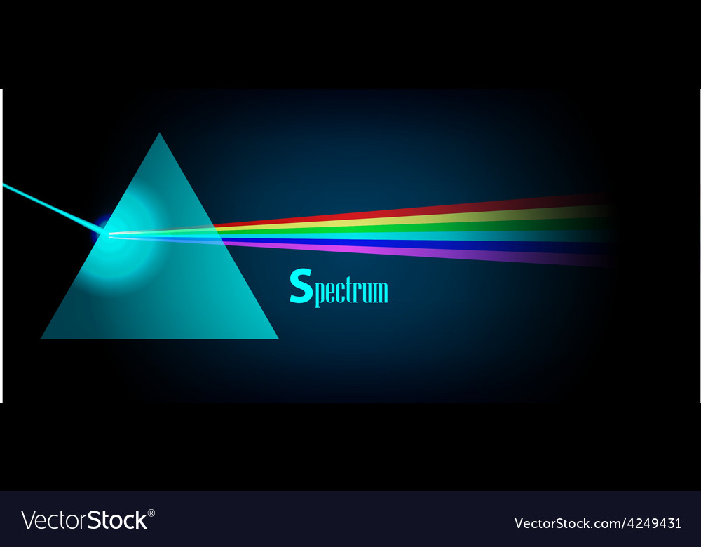 Physics prism eps10 Royalty Free Vector Image - VectorStock Physics prism eps10 Royalty Free Vector Image - VectorStock