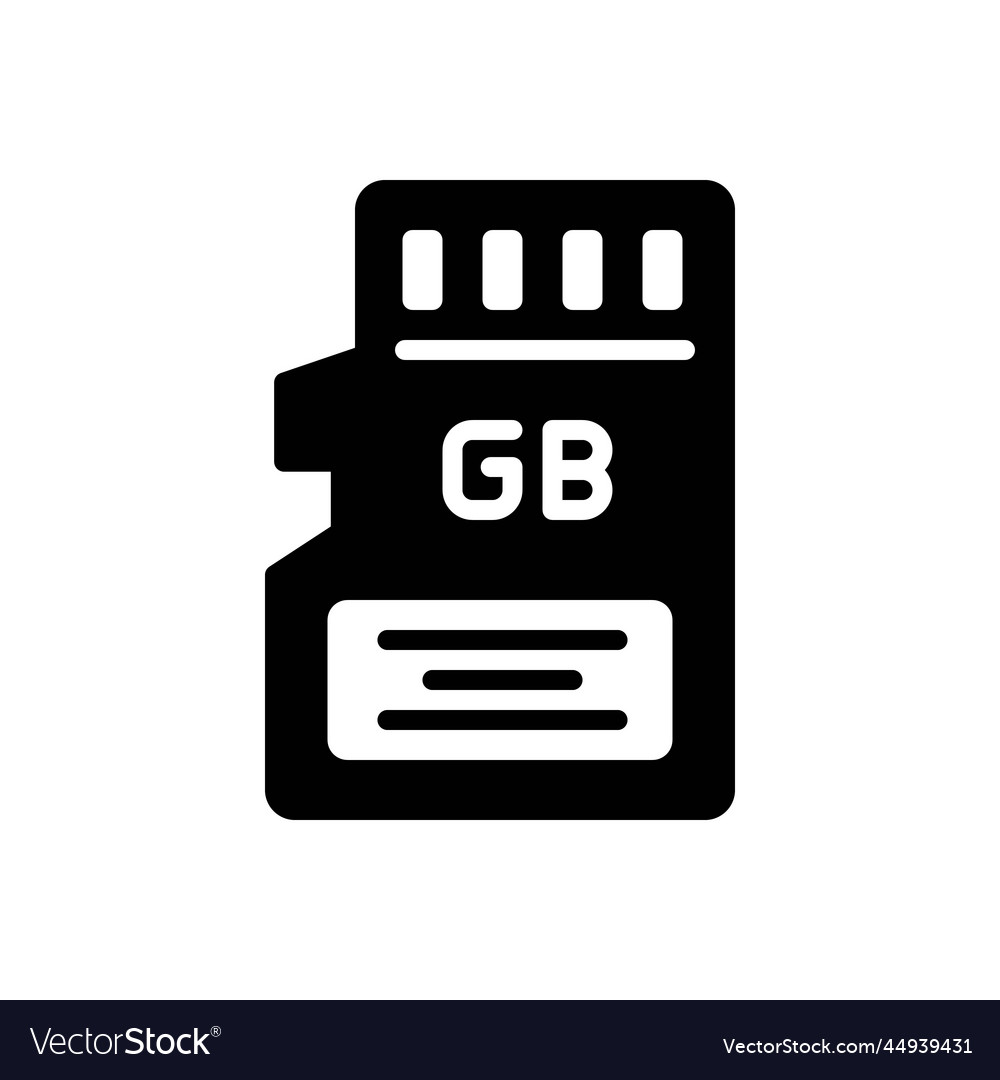 Sd Royalty Free Vector Image - VectorStock