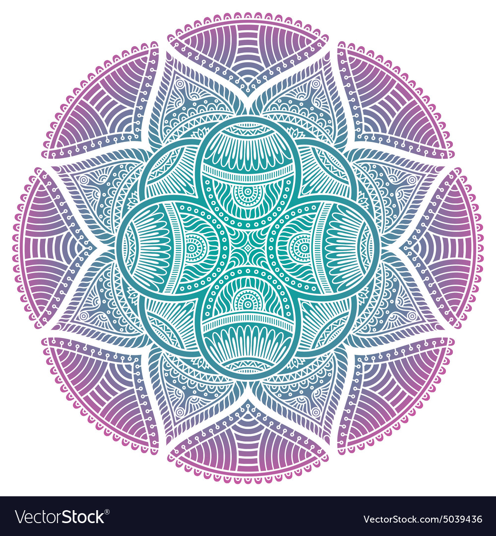 Mandala Royalty Free Vector Image - VectorStock