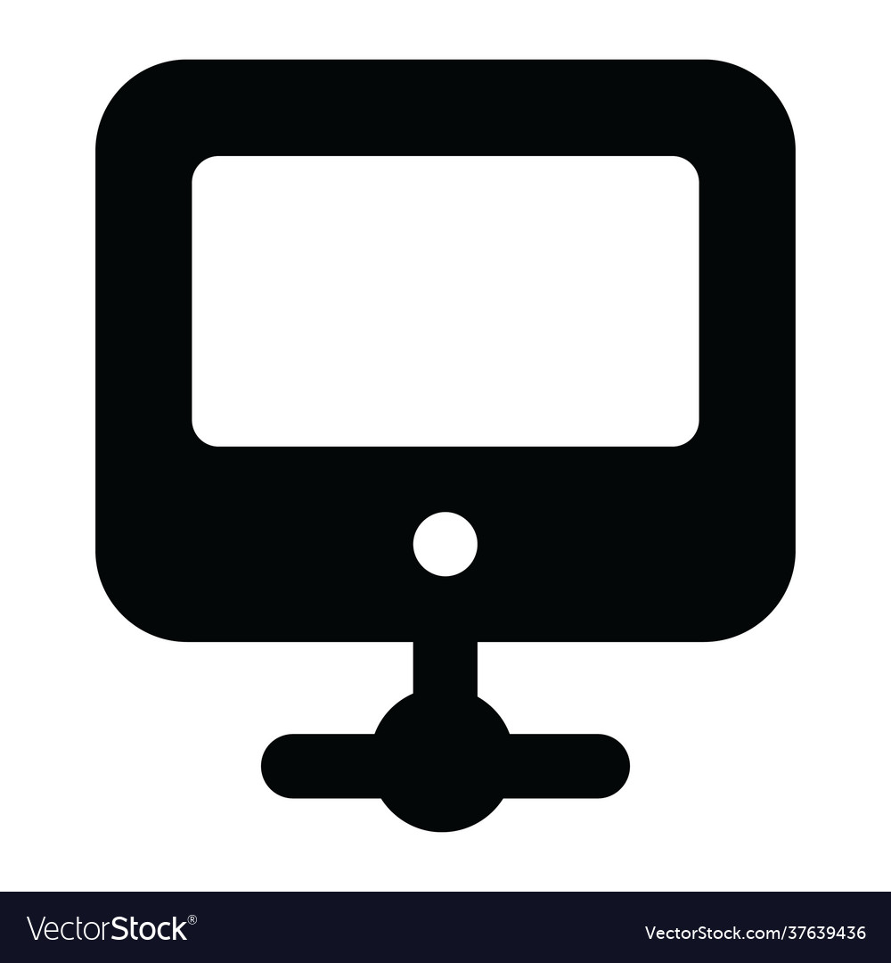 Share screen Royalty Free Vector Image - VectorStock