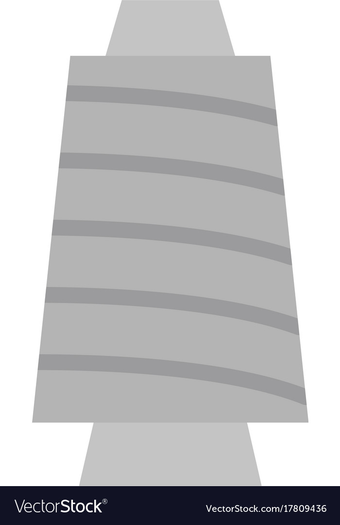 Thread spool ii Royalty Free Vector Image - VectorStock