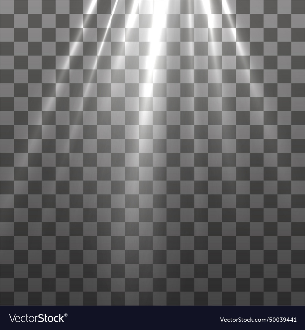 Sun rays light Royalty Free Vector Image - VectorStock