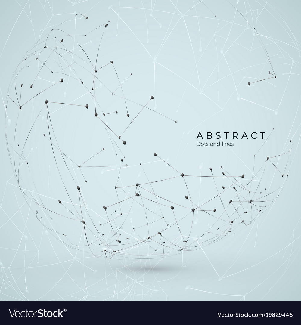 Abstract structure of data cell and data array Vector Image