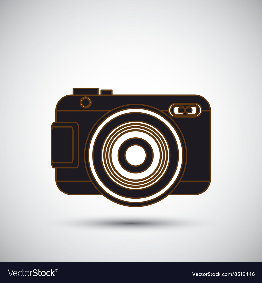 Camera icon design Royalty Free Vector Image - VectorStock