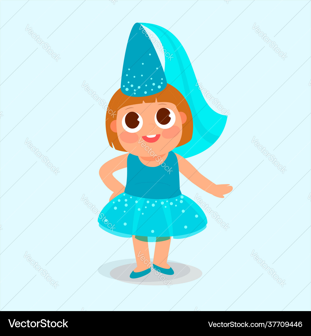 Cartoon carnival kids Royalty Free Vector Image