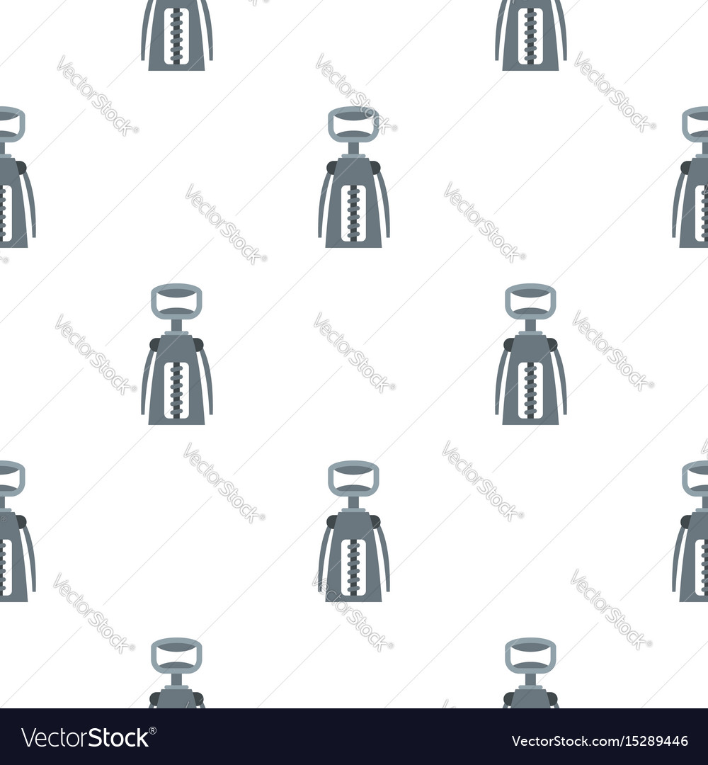 Metal corkscrew pattern flat Royalty Free Vector Image