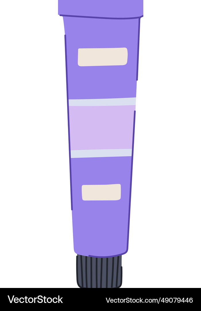 Natural eye cream cartoon Royalty Free Vector Image