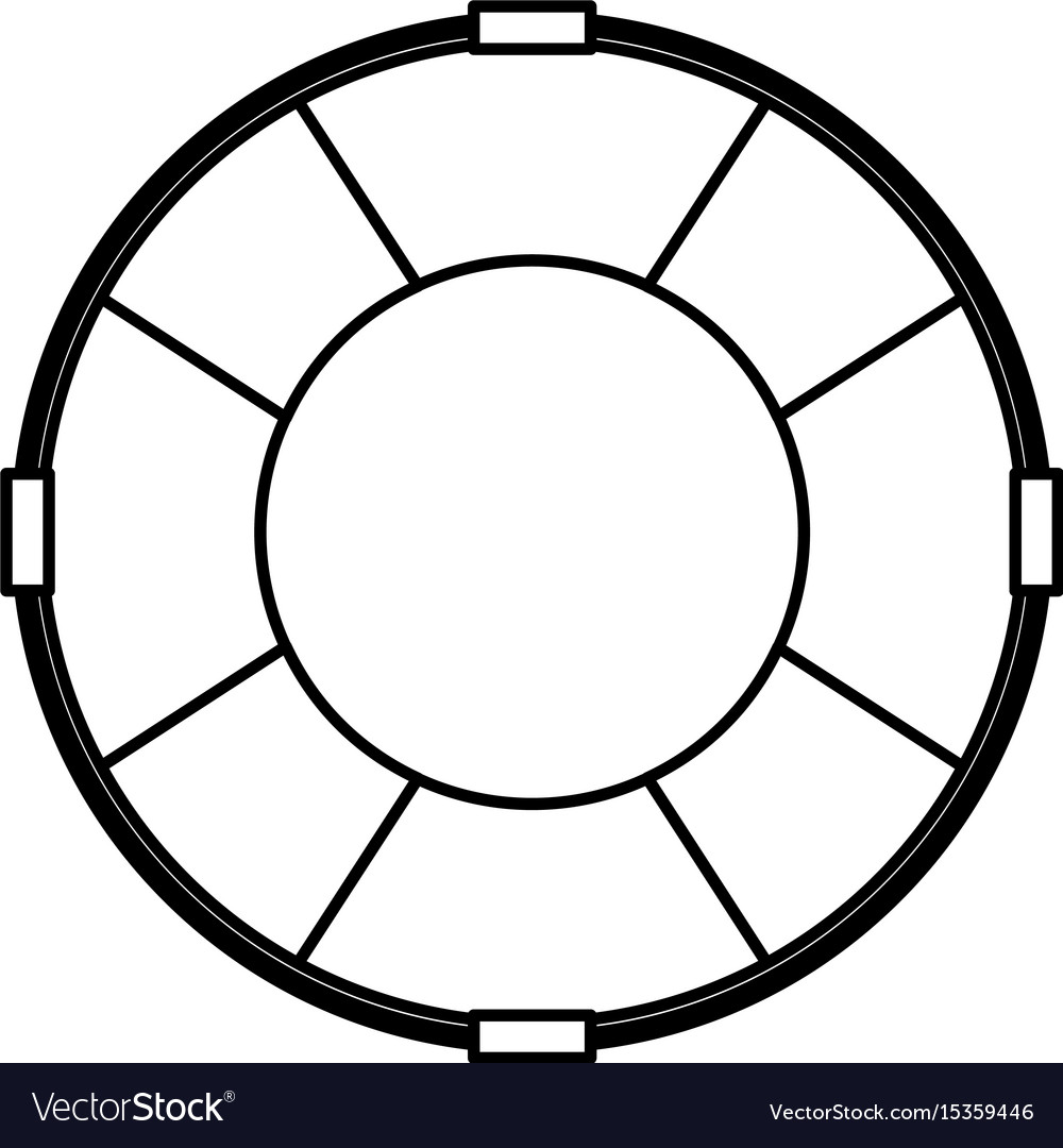 Safety float icon Royalty Free Vector Image - VectorStock