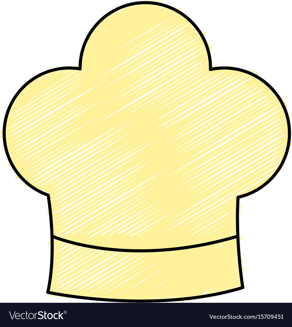 Chef hat isolated icon Royalty Free Vector Image