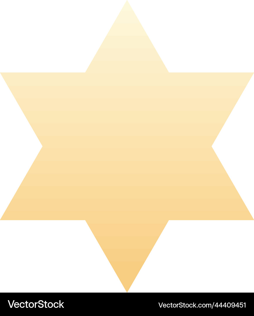 David star jewish Royalty Free Vector Image - VectorStock
