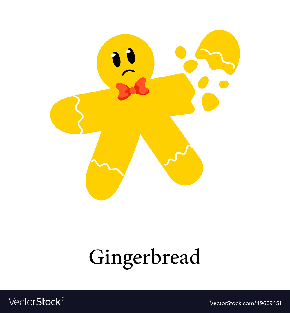 Gingerbread Royalty Free Vector Image - VectorStock