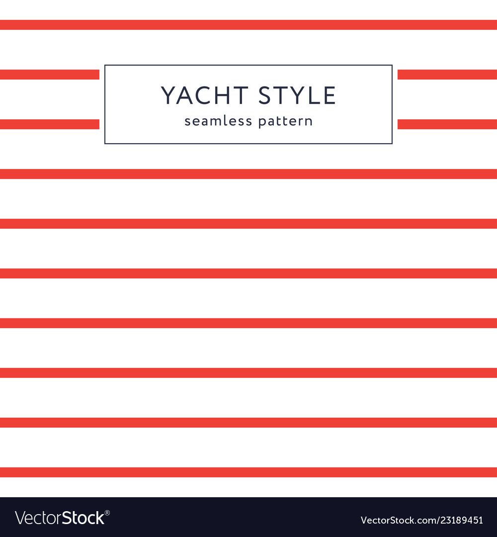 Simple stripes seamless pattern Royalty Free Vector Image