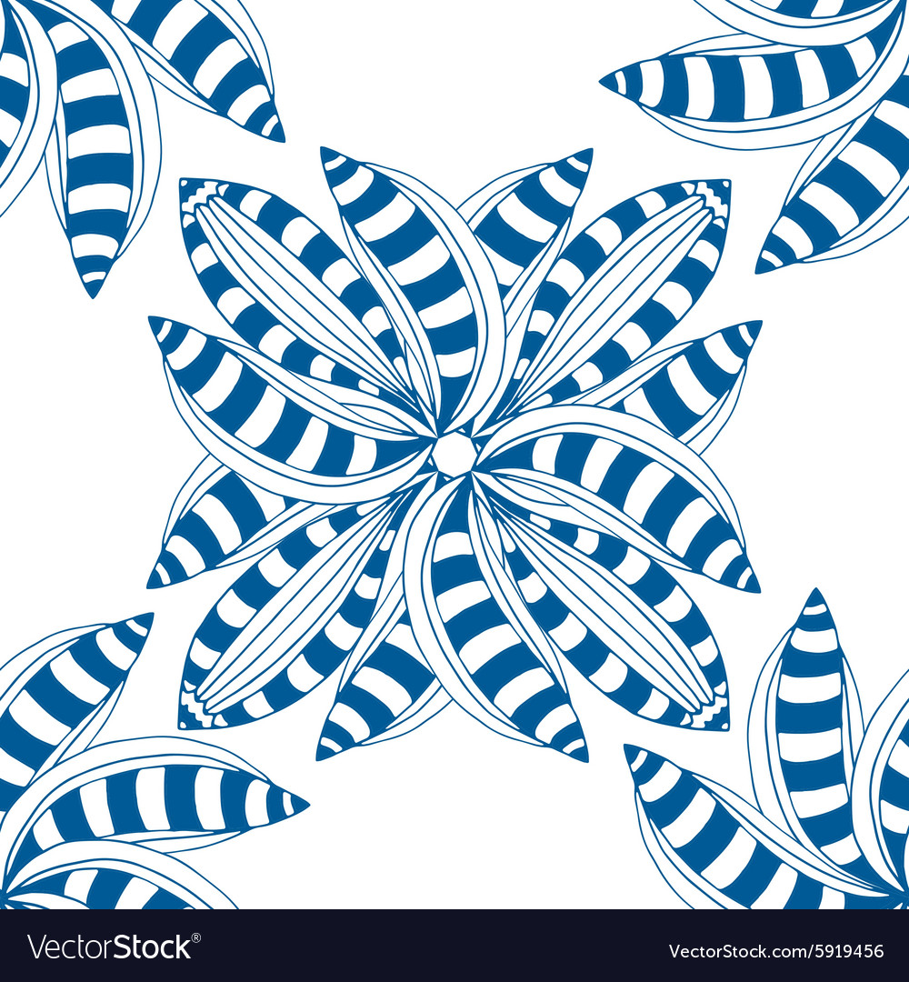 Blue pattern Royalty Free Vector Image - VectorStock