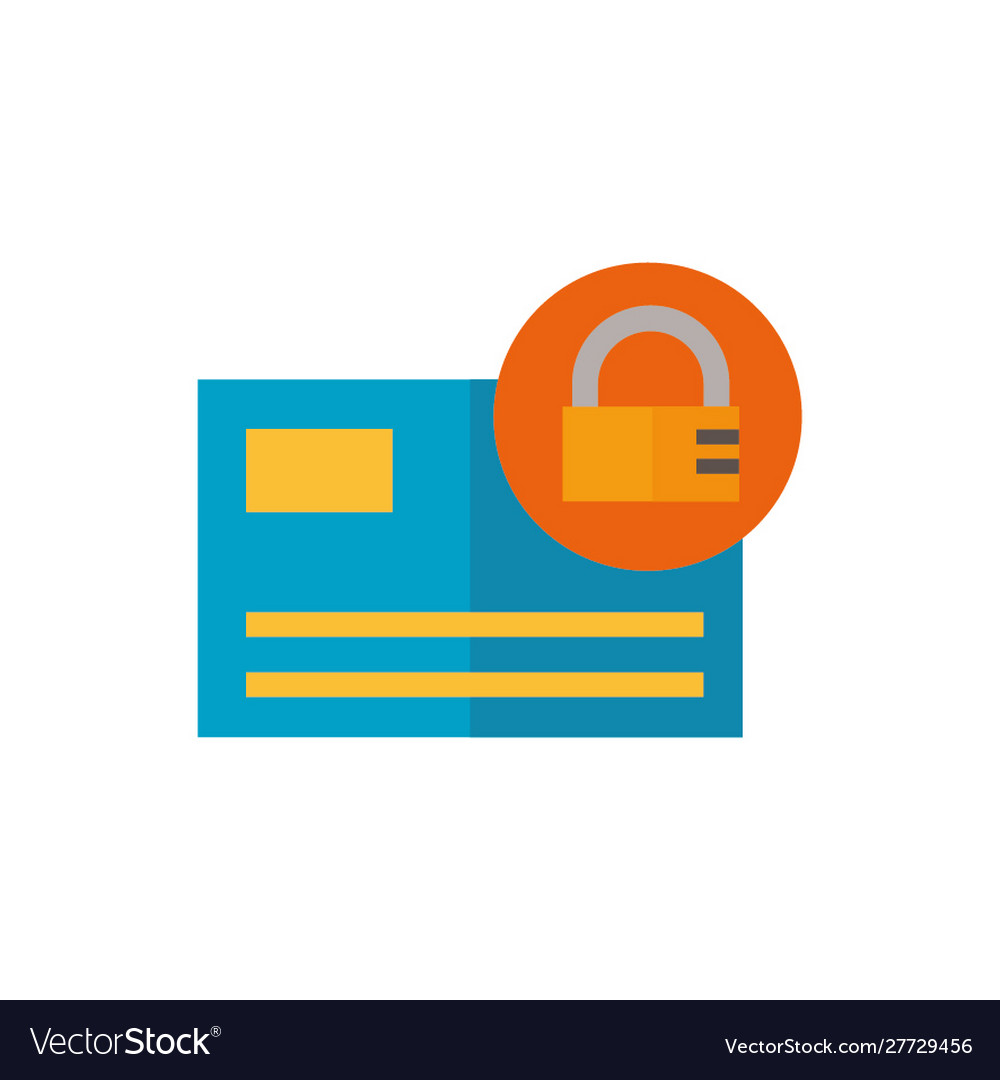 Website security system design Royalty Free Vector Image