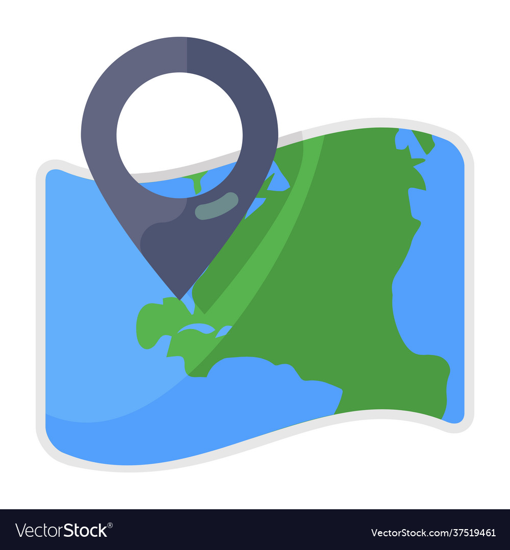 Map Royalty Free Vector Image - VectorStock
