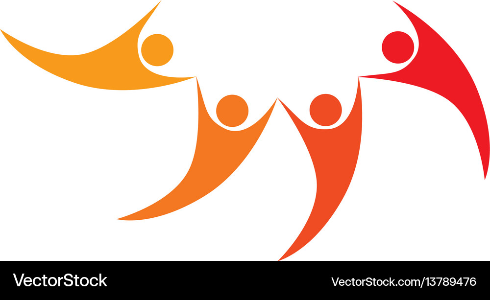 People family together icon Royalty Free Vector Image