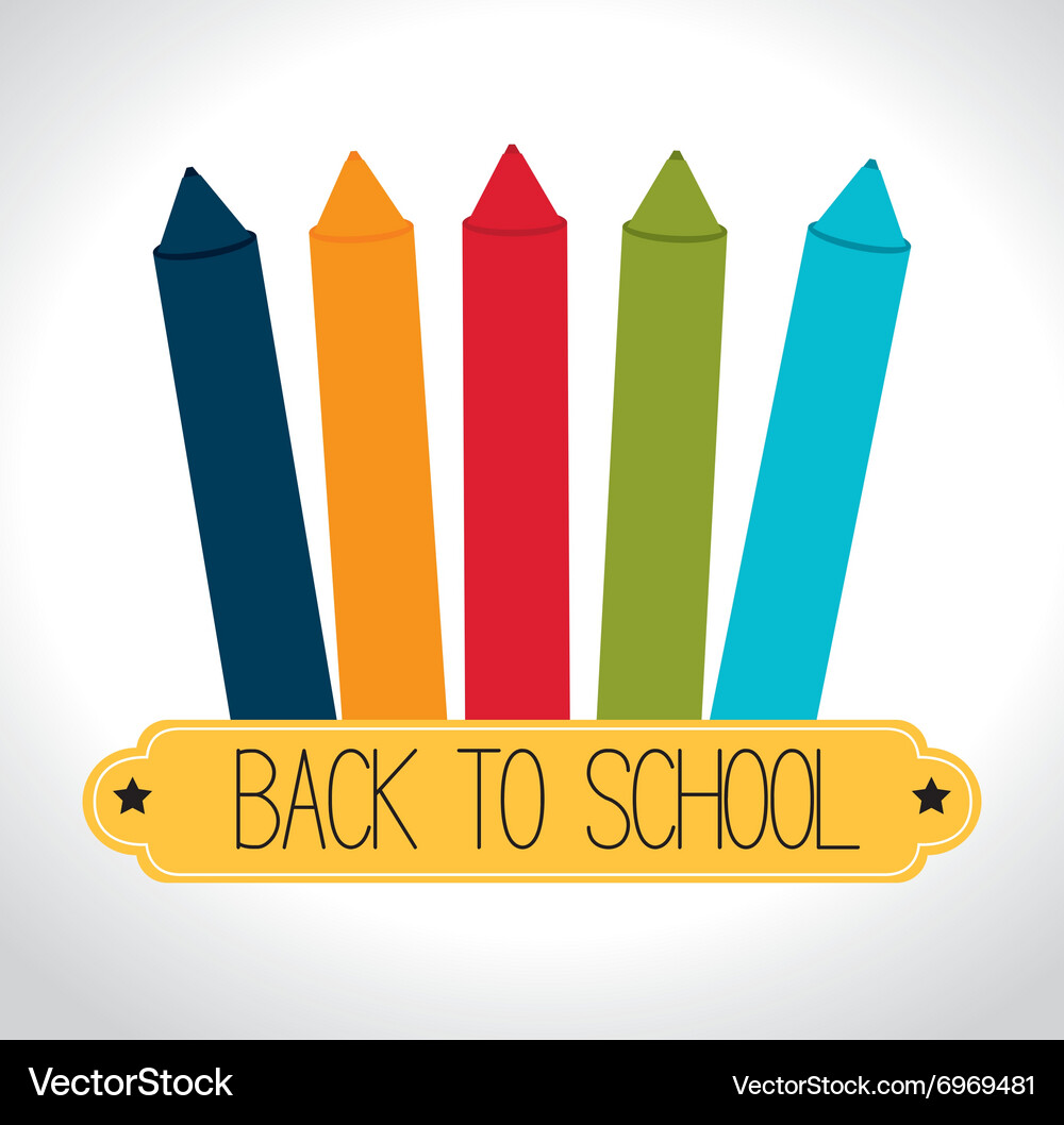 Back to school season Royalty Free Vector Image