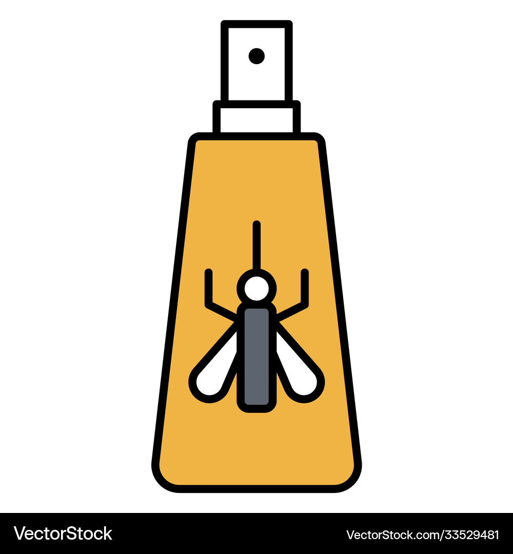 Insect repellent icon summer vacation related Vector Image