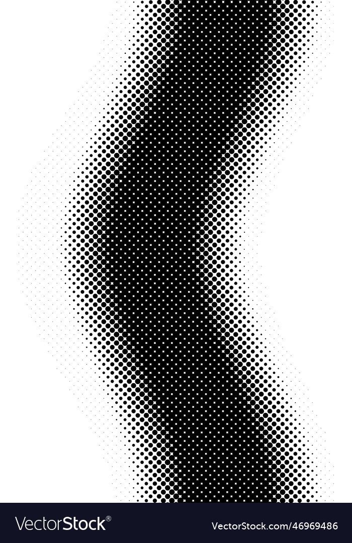 Halftone wave dot Royalty Free Vector Image - VectorStock