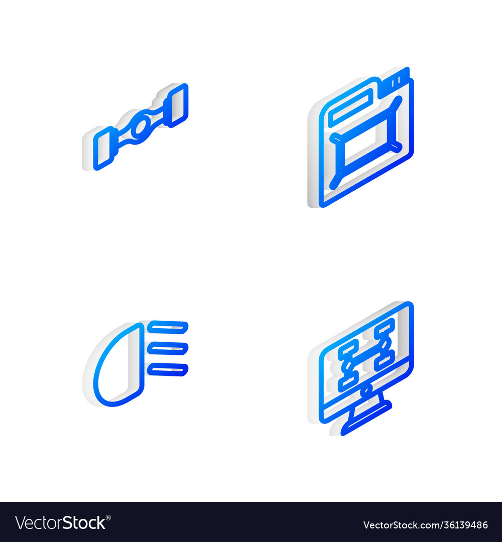 Set isometric line canister for motor oil chassis Vector Image Set isometric line canister for motor oil chassis Vector Image