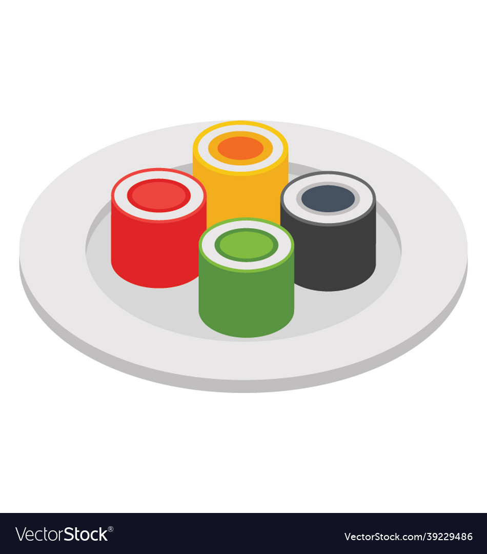 Sushi Royalty Free Vector Image - VectorStock