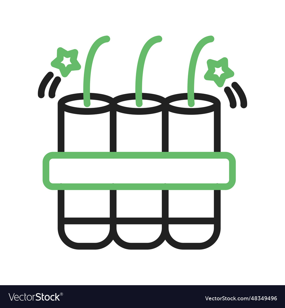 Dynamite icon image Royalty Free Vector Image - VectorStock