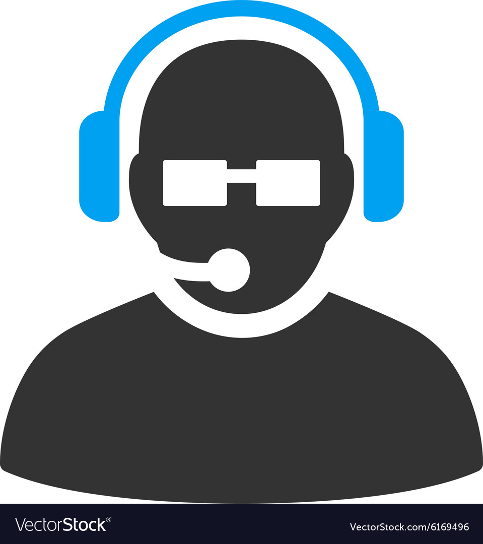 Operator icon Royalty Free Vector Image - VectorStock