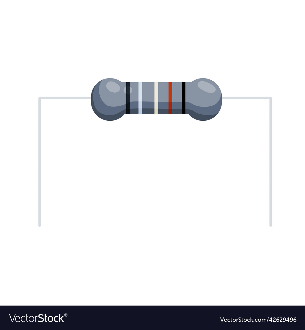Resistor electrical engineering Royalty Free Vector Image