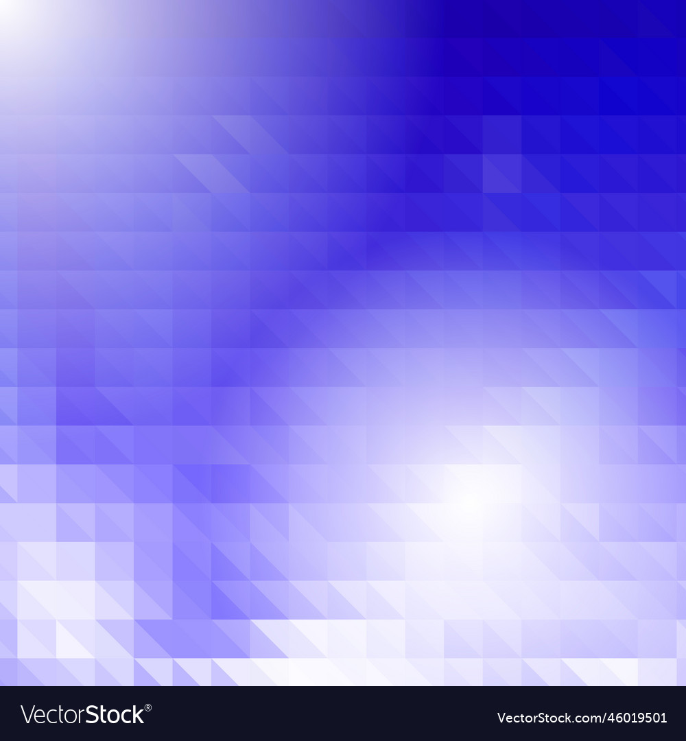 Blue triangular abstract background triangles Vector Image