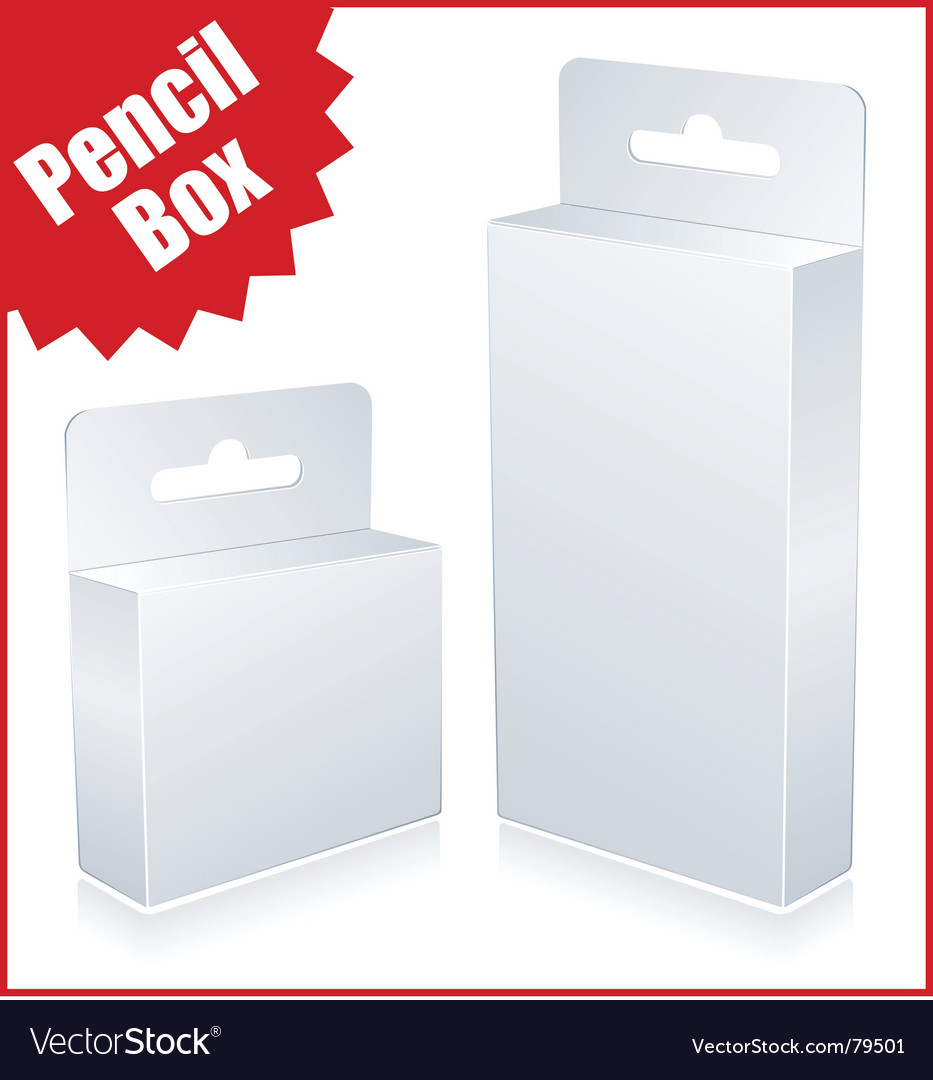 Original package Royalty Free Vector Image - VectorStock