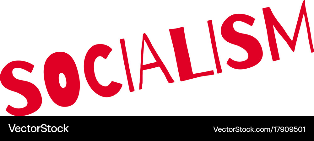 Socialism rubber stamp Royalty Free Vector Image