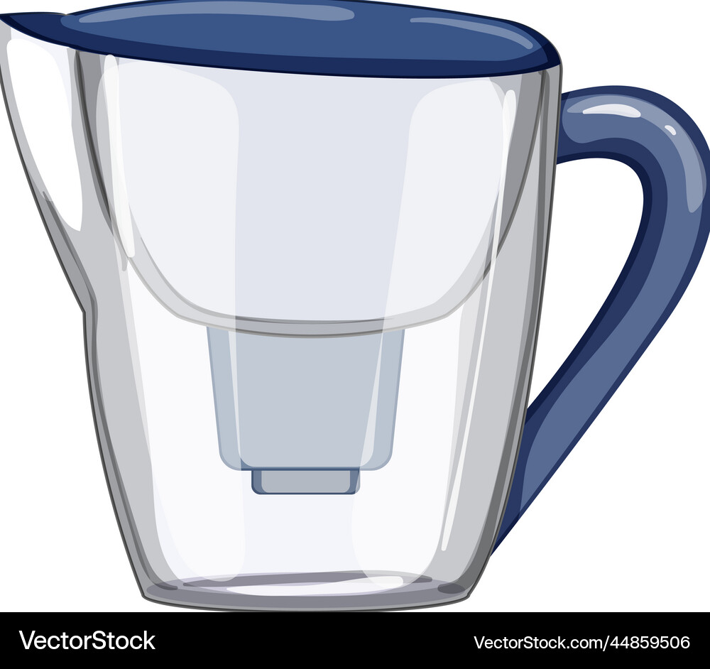 Food water pitcher cartoon Royalty Free Vector Image