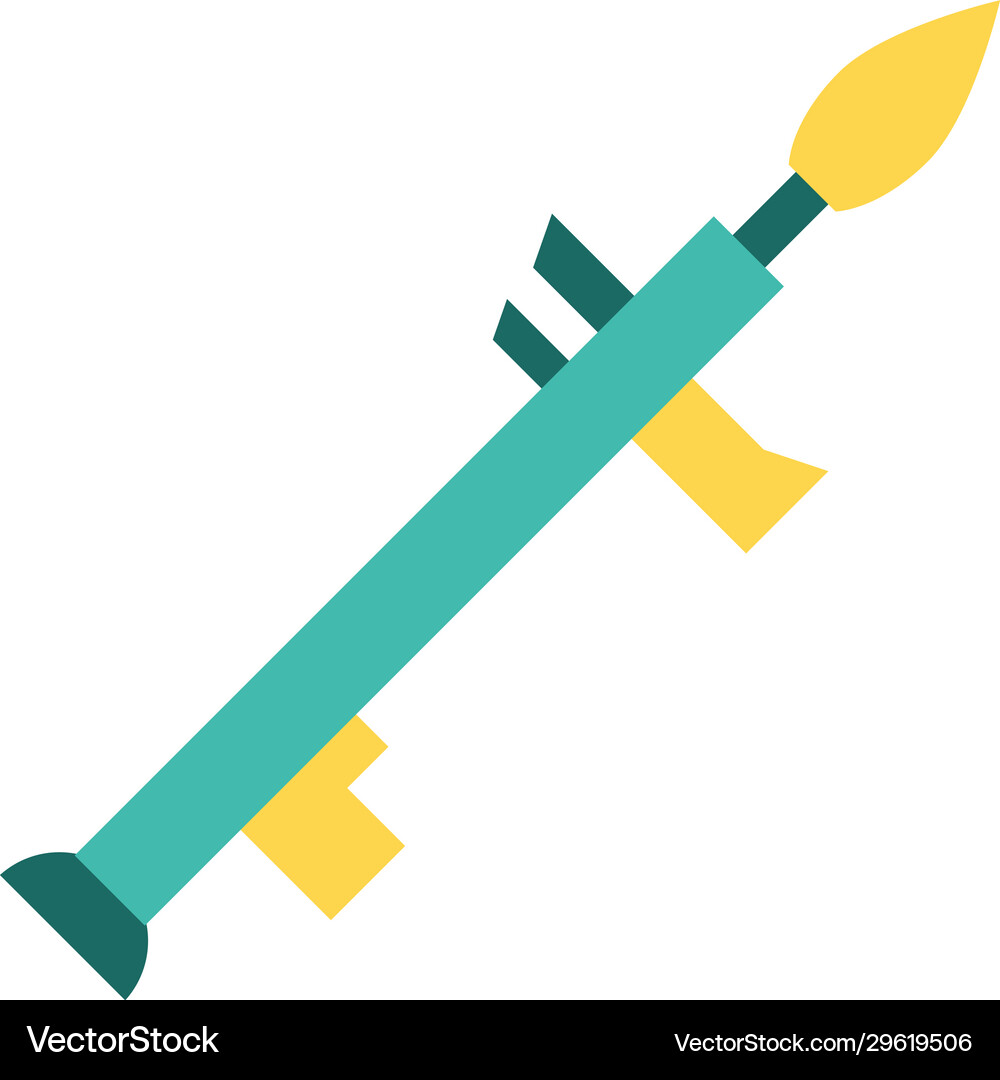 Rocket launcher military force line and fill style