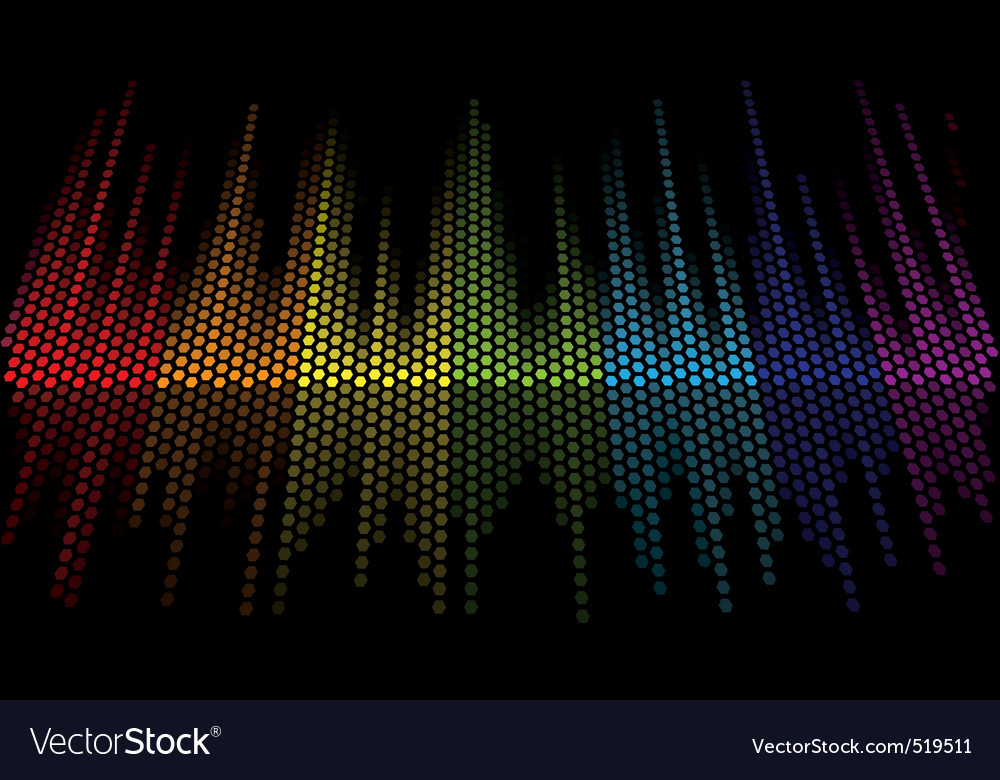 Graphic equalizer Royalty Free Vector Image - VectorStock