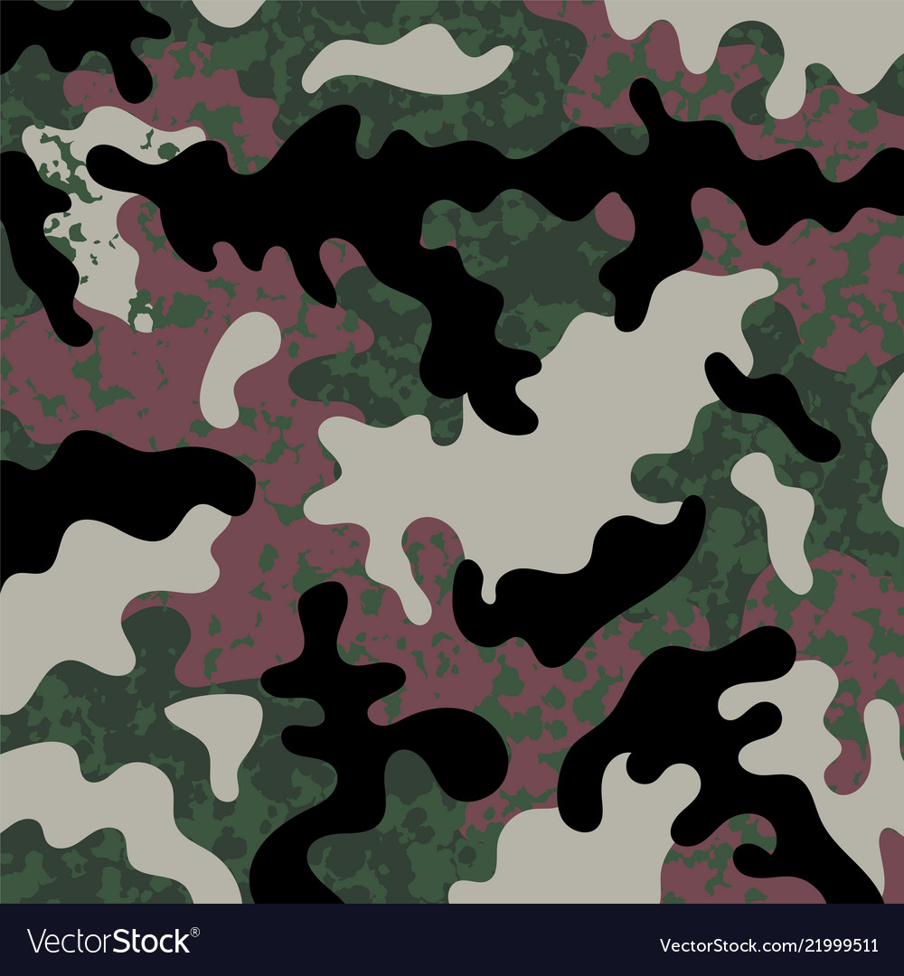 Military texture pattern Royalty Free Vector Image