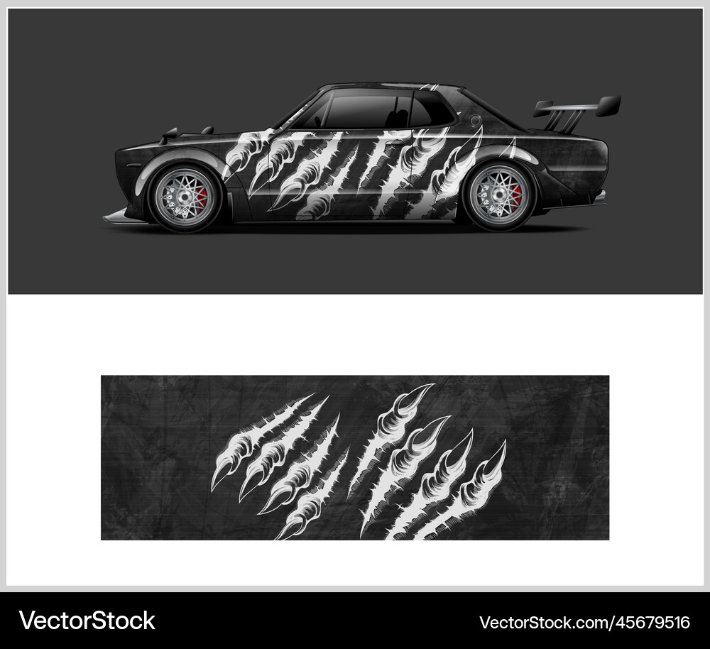 Car wraps for premium vehicle Royalty Free Vector Image