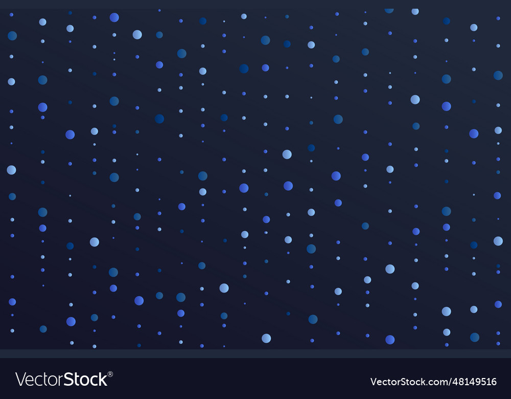 Gradient blue dot background Royalty Free Vector Image