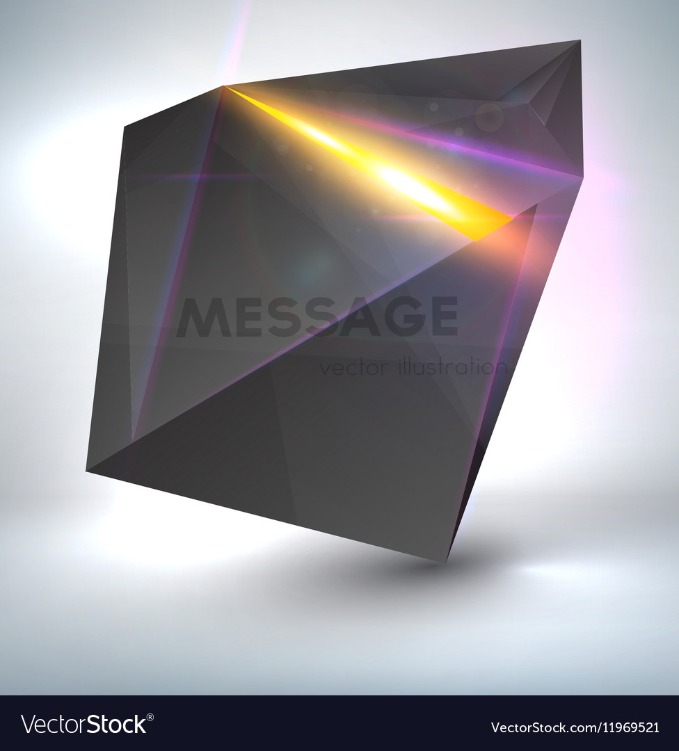 Black rock backdrop Royalty Free Vector Image - VectorStock