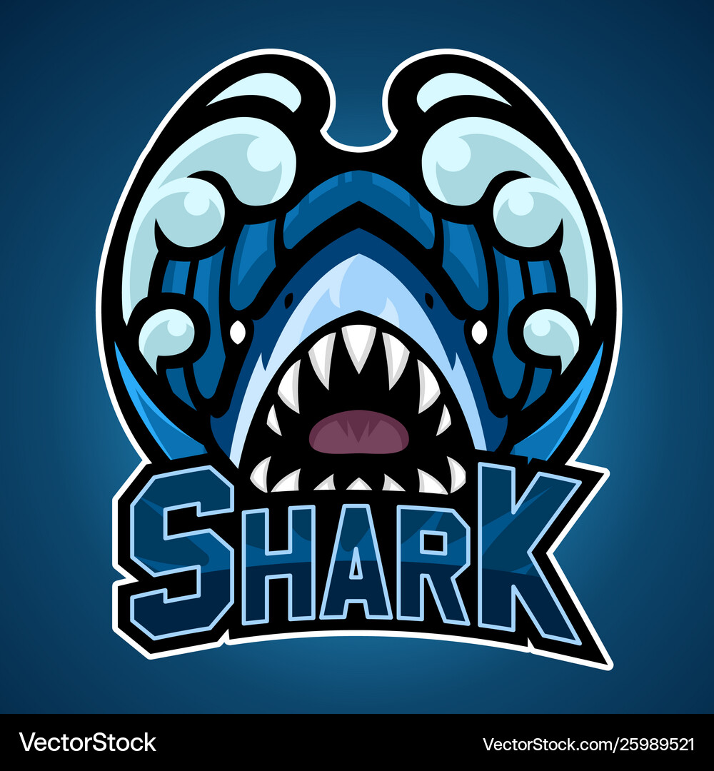 Shark Royalty Free Vector Image - VectorStock