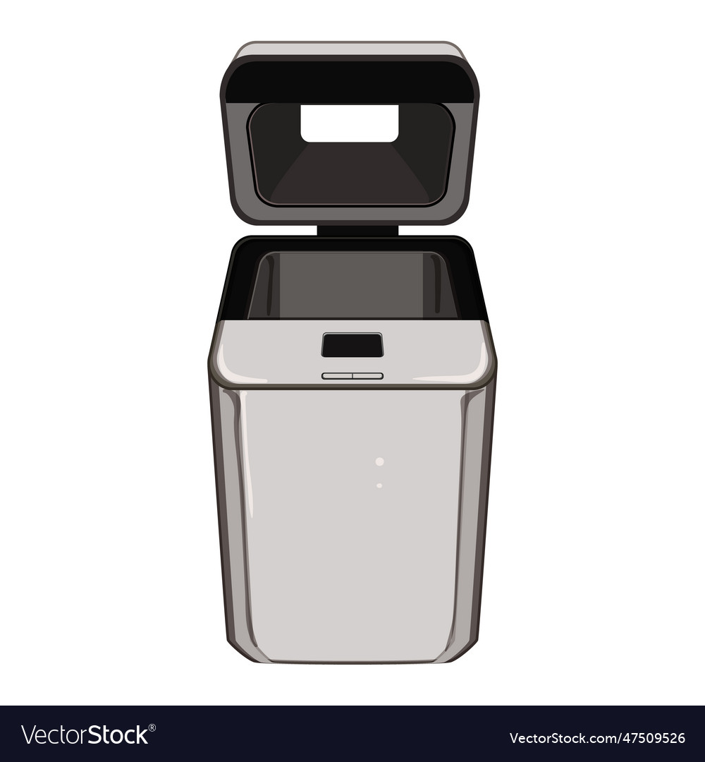Modern bread maker cartoon Royalty Free Vector Image