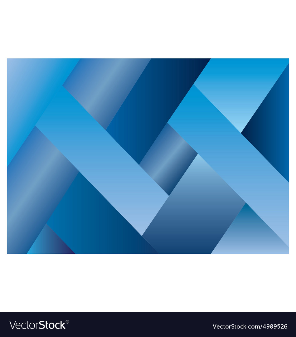 Overlapping stripes Royalty Free Vector Image - VectorStock