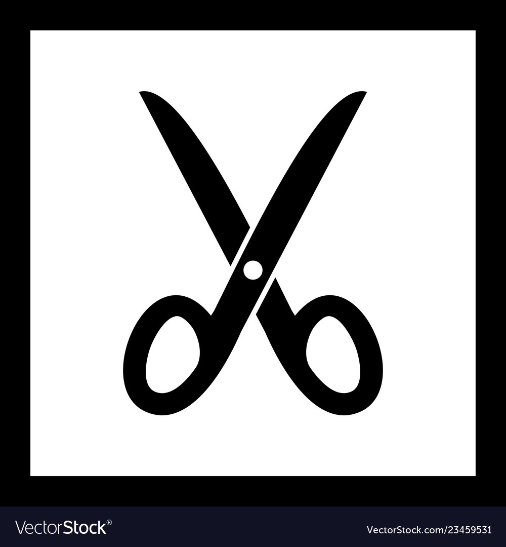 Scissors icon Royalty Free Vector Image - VectorStock
